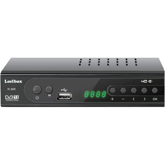 DVB-T2 Nouveau Décodeur Numérique Terrestre Standard avec CodaHEVC 10 ...