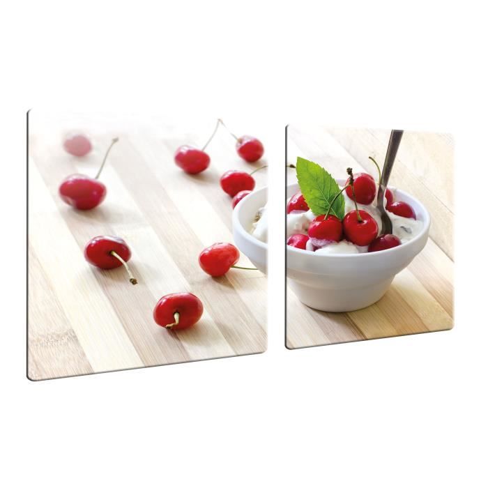 Cache plaque de cuisine - DECORWELT - Lot De 2 - 40x52cm - Épices ...