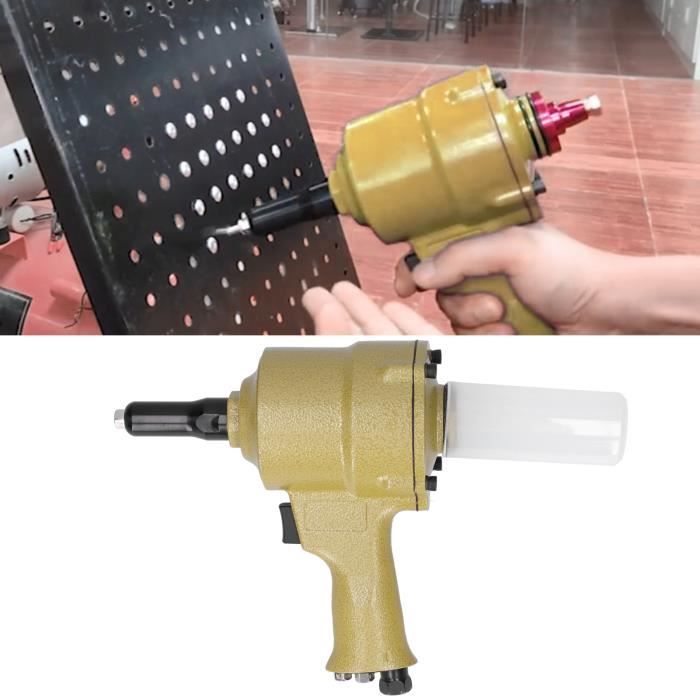 Pneumatic Air Riveter, Riveting Pull Gun, Double Hammer Strike ...