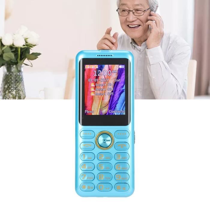 Milleplus-Téléphone 2G W22 2G téléphone GSM téléphone de base débloqué ...