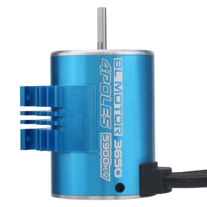 Moteur de voiture RC, moteur sans balais, moteur de bateau RC camion 18 ...