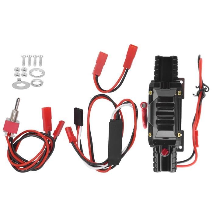 ROM Treuil en Métal à Double Moteur RC avec Commutateur 3e Canal pour ...