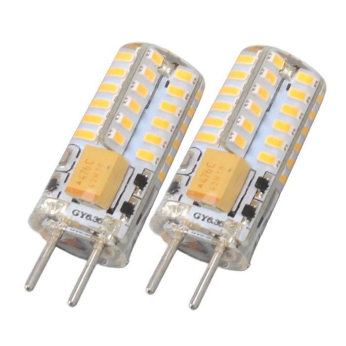 HURRISE ampoule chaude 2 pièces ampoule 12V 3W éclairage chaud ...