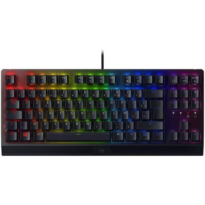 Razer BlackWidow V3 Tenkeyless (Green Switch) - Clavier de Jeu Compact ...