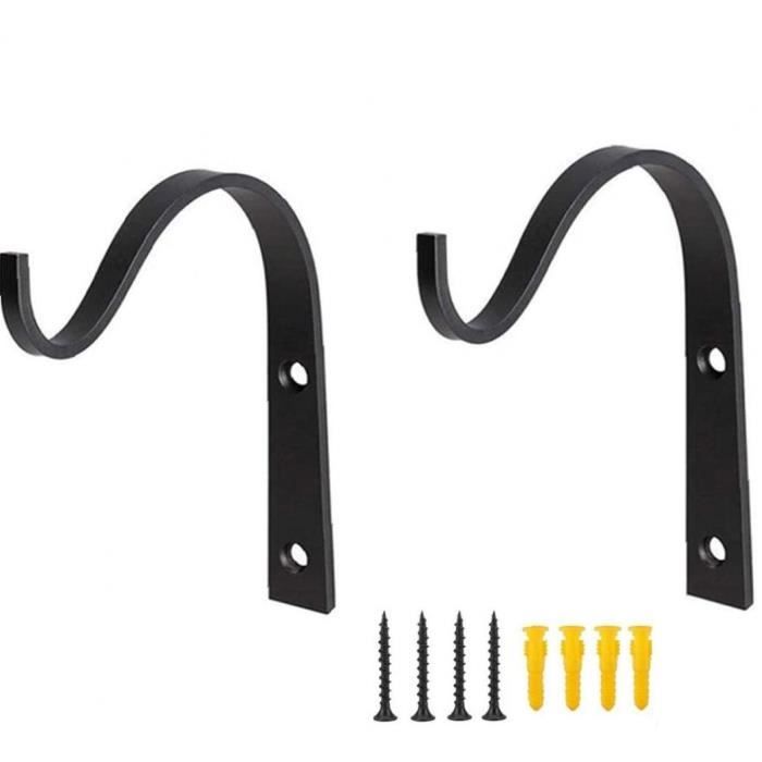 JOLI Crochet décoratif incurvé mural de cintre pour la plante de la ...