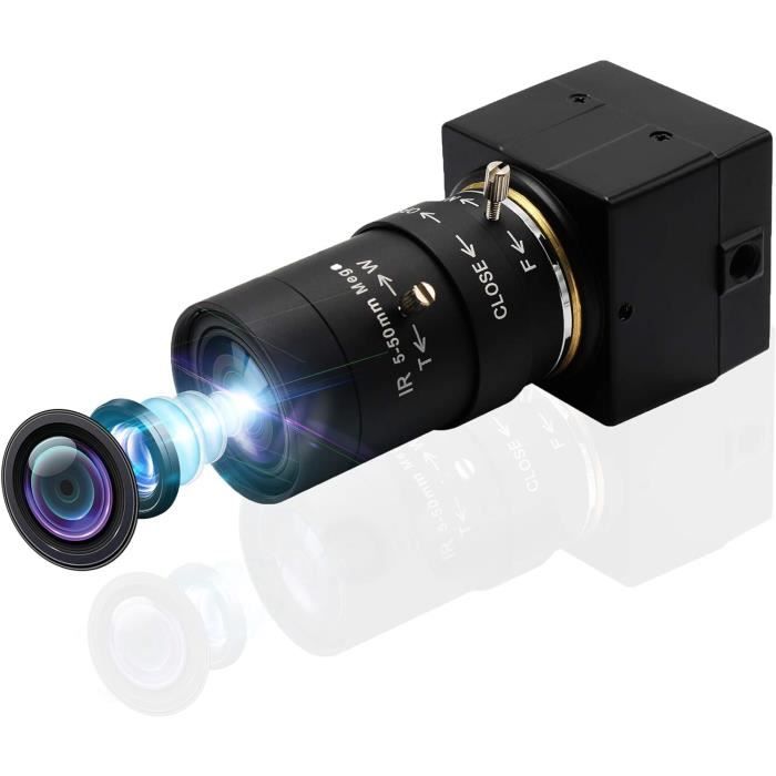 Webcam 2448P Hd Mini Caméra Sony Imx179 Usb Avec Objectif Variable 8Mp ...