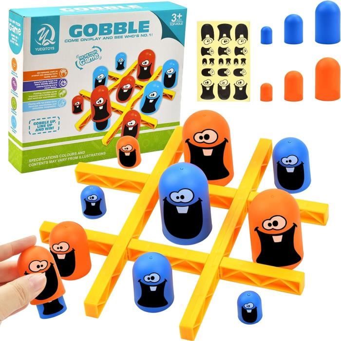 Tic Tac Toes, Jeu De Société Et De Plateau Pour Enfants, Stratégie Pour ...