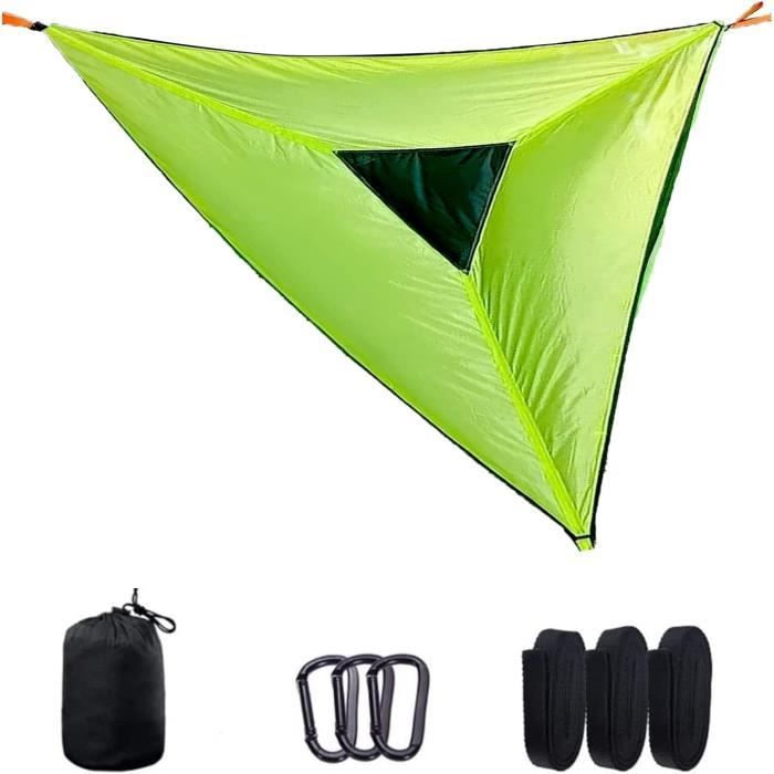 Hamac de Camping Triangle Familial 4 × 4 × 4 m hamac Multi-Personnes ...