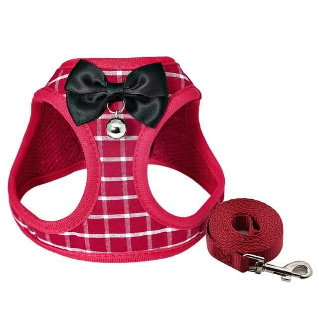 GRELOT CLOCHE,red-XL--Ensemble Harnais Et Laisse Pour Chien, Sangle De ...