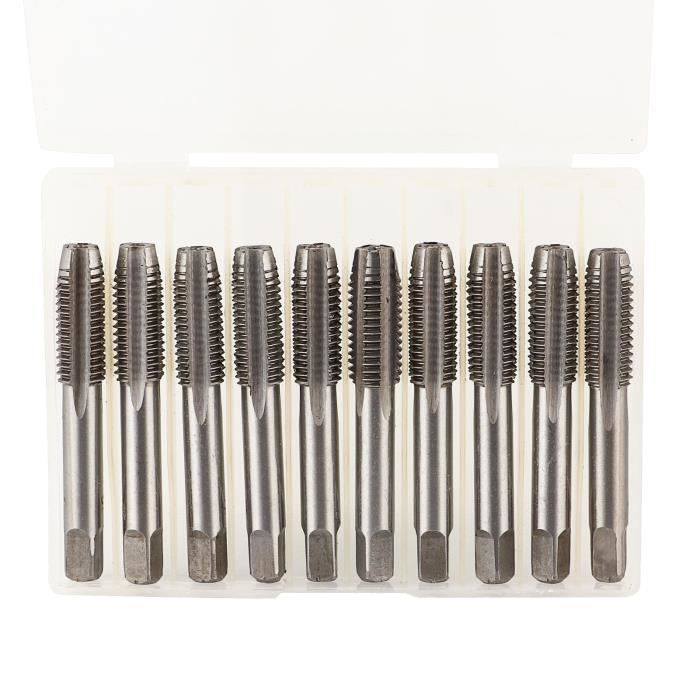 Taraud machine - ZJCHAO - Outil de taraudage à cannelure - M12 * 1,75 (10 pièces) - Cdiscount ...
