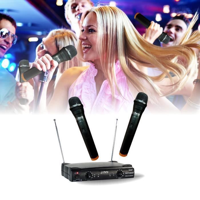 Pack Karaoke Sono Enceinte USB Bluetooth Active Ibiza XTK12A-MKII 500W ...