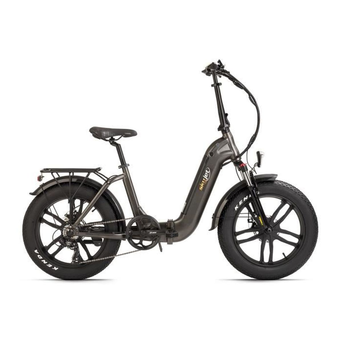 Ebike compact 20" Vélo pliant 4S Anthracite SKYJET - Cdiscount Sport