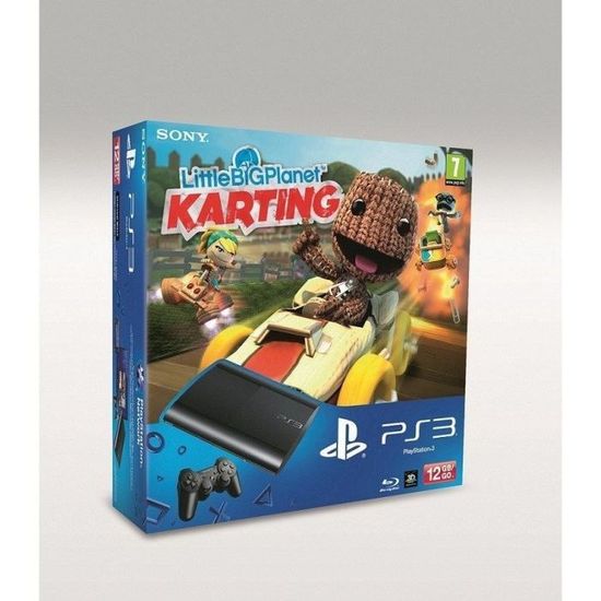 PACK PS3 12 GO LITTLE BIG PLANET KARTING - Cdiscount Jeux vidéo