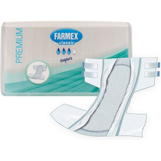 Couches Jetables pour Incontinence Adulte,Taille M,30 Unités ...