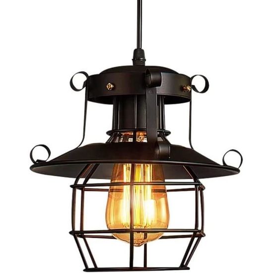 Lustre De Luxe Lustre Rétro Industriel Vent Lustre Café Restaurant Créatif Lustre En Fer Forgé ...