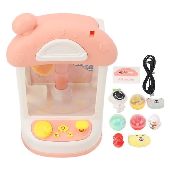 YEA Mini Doll Grabber Machine Mini poupée Grabber Machine Light Music ...