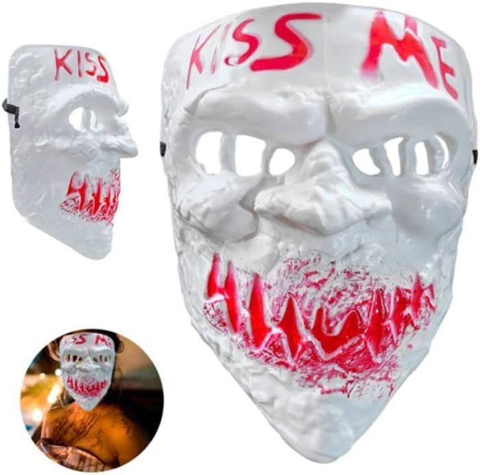 Masque Purge Embrasse-Moi. Masque Horreur Halloween Masque Facial Et ...