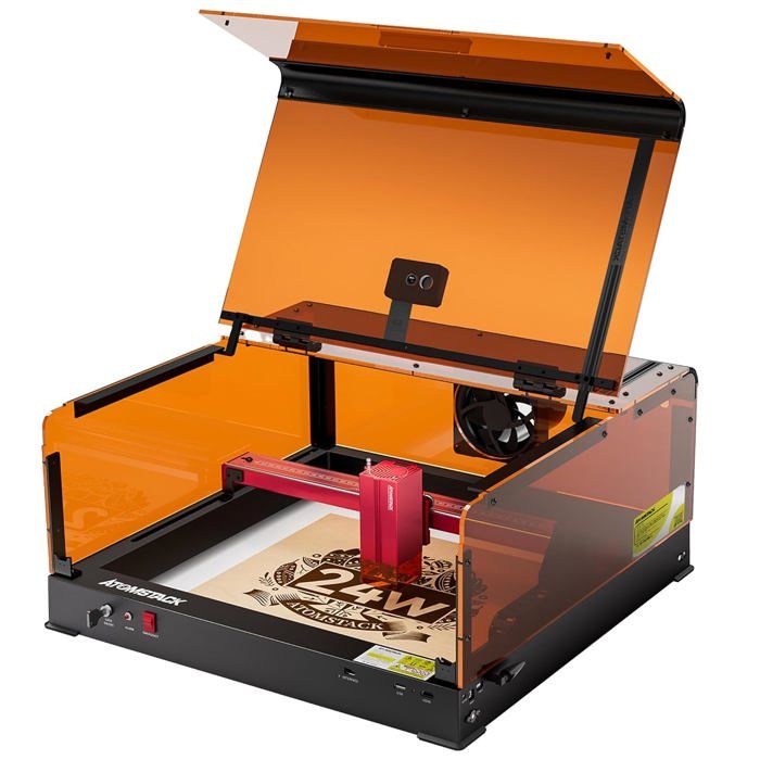 ATOMSTACK A24 Ultra 24W Ultra graveur Laser avec caméra et étui de ...