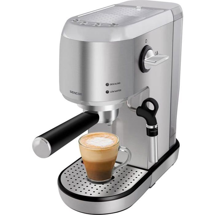 Machine Expresso,Cappuccino Et Latte,Café À Grain,Pompe Italienne 20 ...