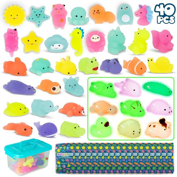 Mochi Squishy Kawaii Cadeau Anniversaire Enfants Invites,Pack 40 ...