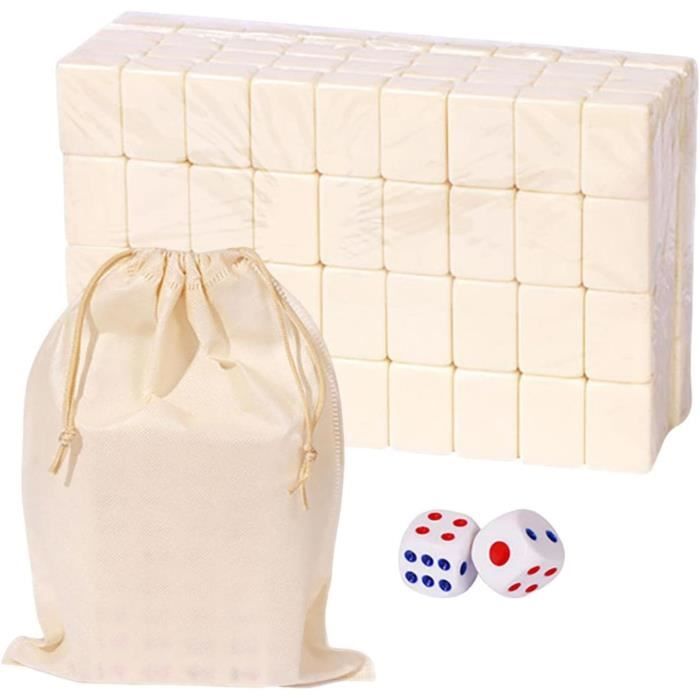Mini Mahjong Jeu De Famille Classique Mahjong Set Portable Majiang Set ...