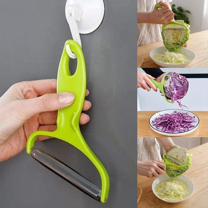 Éplucheur de légumes - E106505513 - Acier inoxydable - Vert - Outils d ...