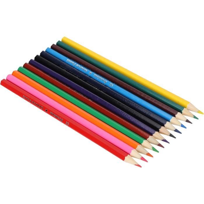 Crayon De Couleur En Bois, Crayon De Dessin Sûr Et Écologique ...
