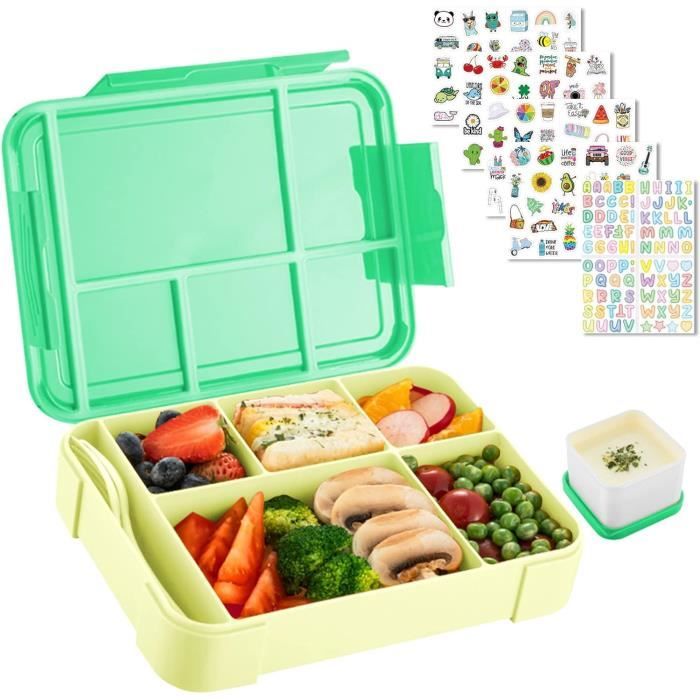 Boîte À Goûter Enfants Avec Compartiments, Boîte À Lunch Enfants ...