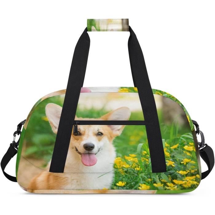 Sac De Sport En Forme De Fleur Galloise Corgi Pour Enfants Filles Et ...
