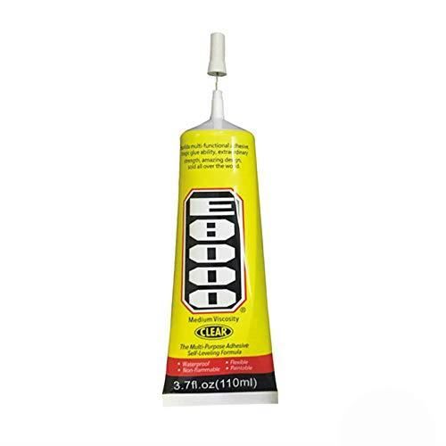 E8000 Colle adhésive transparente pour travaux manuels sur bordure de ...