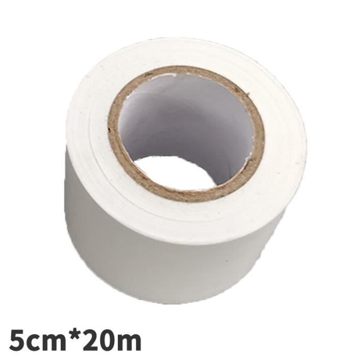Ruban PVC blanc 20m - Ruban isolant en PVC de 20m, accessoires de Film ...