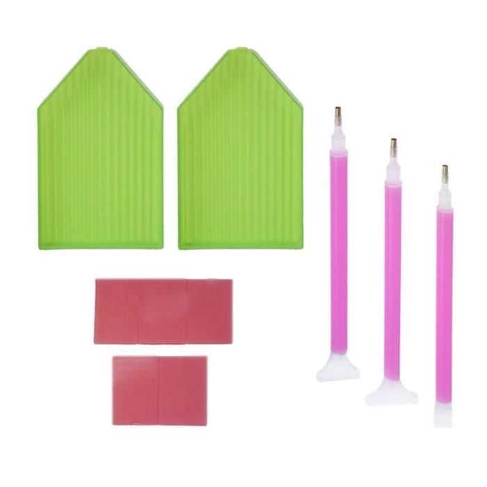 Kit de couture,Kit de stylos colle mosaïque , Bricolage, peinture ...