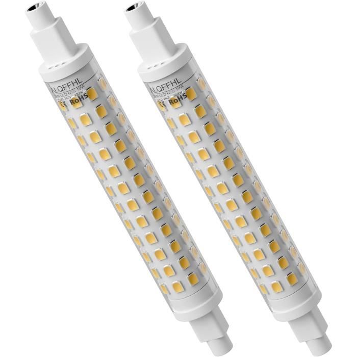 R7S Ampoule Led 118Mm Dimmable 10W, Led Linéaire Projecteurs De Type J ...