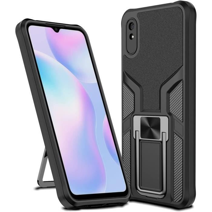 Coque de Chute Militaire Xiaomi Redmi 9A avec Support, [Support Deux ...