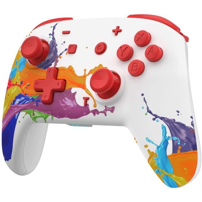 Manette pour Switch Nintendo Switch, Manette pour Switch Bluetooth, 6 ...