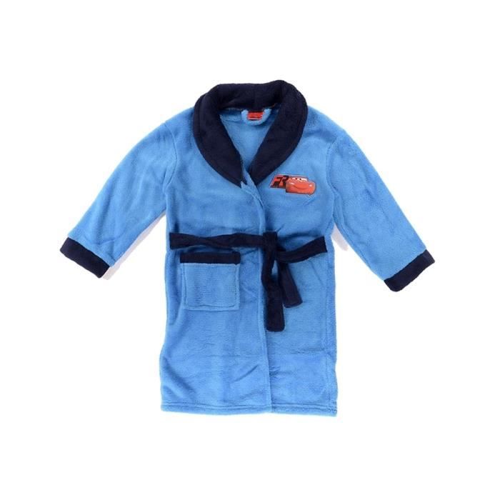 Robe de chambre polaire Disney Cars taille 3 ans bleu new - Cdiscount ...