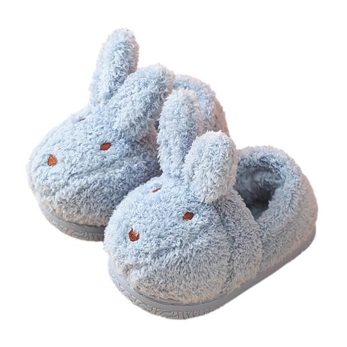 Enfants pantoufles mignon lapin motif intérieur dessin animé bébé ...