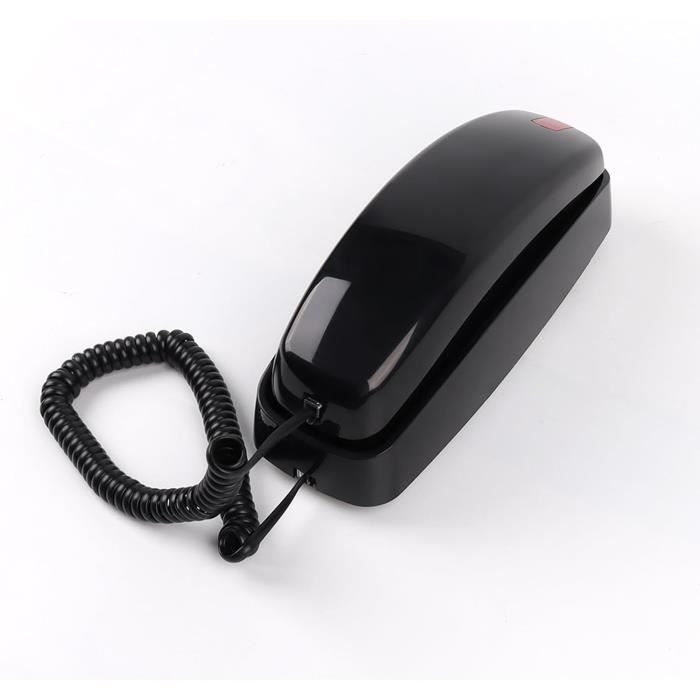 Téléphone Fixe Filaire Pour Téléphone Fixe, Téléphone Domestique Filaire Trimline Pour Fixation ...