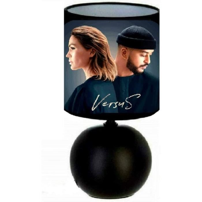PRESENT Lampe de chevet Slimane et Vitaa création artisanale.387 ...