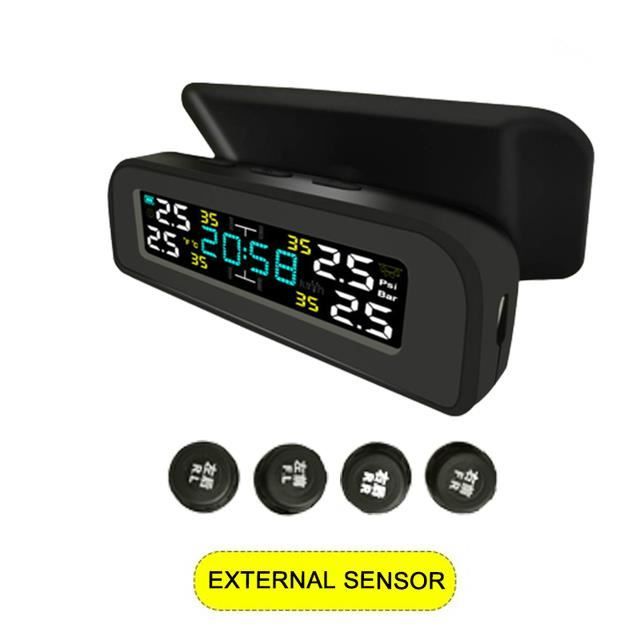 MANOMETRE,TPMS-External-C type--Système de surveillance de la pression ...