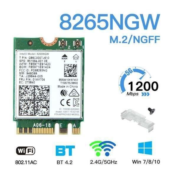 GP08785-Carte réseau Intel AX210NGW wi fi 6E 802.11AX. 2.4 mb-s. 3000-5 ...