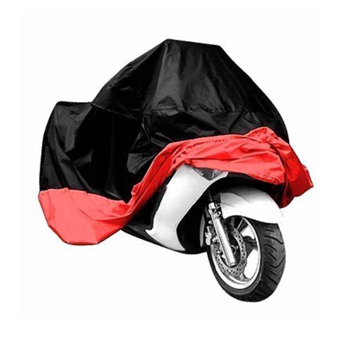 BACHE VEHICULE,Black And Red-XL 245x105x125 cm--Housse de moto pour BMW ...