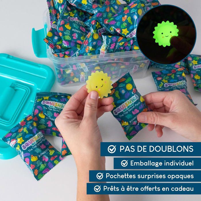 Mochi Squishy Kawaii Cadeau Anniversaire Enfants Invites,Pack 40 ...