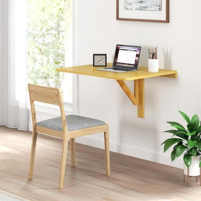 Table Pliante Murale, Plateau Rabattable, Bureau Peu Encombrant, Table ...