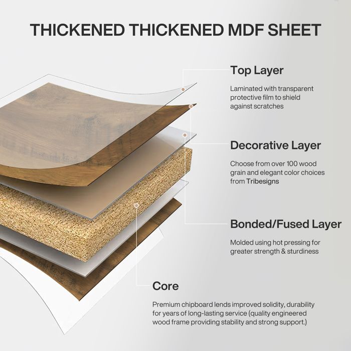 Table Basse à 2 Niveaux,Little Tree,80 cm Table de Salon avec Grain de ...