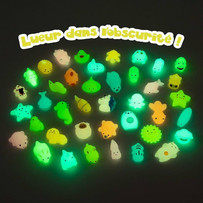 Mochi Squishy Kawaii Cadeau Anniversaire Enfants Invites,Pack 40 ...