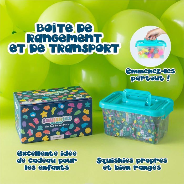 Mochi Squishy Kawaii Cadeau Anniversaire Enfants Invites,Pack 40 ...