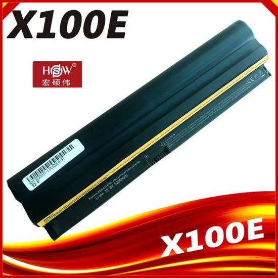 7800mAh Laptop battery For Lenovo ThinkPad X100e 100e X120e Edge 11 ...