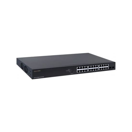 DEXLAN SWITCH 24 PORT GIGABIT POE+ 370W & 2 SFP 100/1G - Cdiscount ...