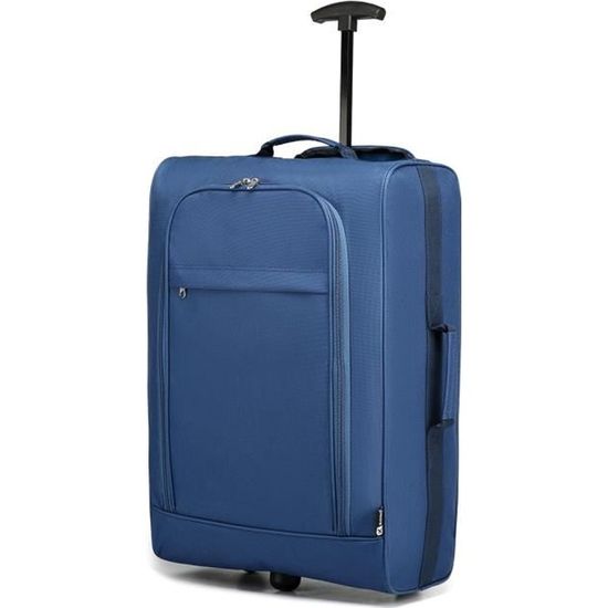 Kono Valise Cabine 53x36x18cm Souple Légère à 2 roulettes Bagage à Main ...